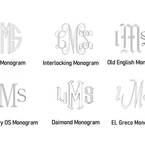 Circle Block Monogram Letters Pendant Round 3 Initials Disc Necklace ...