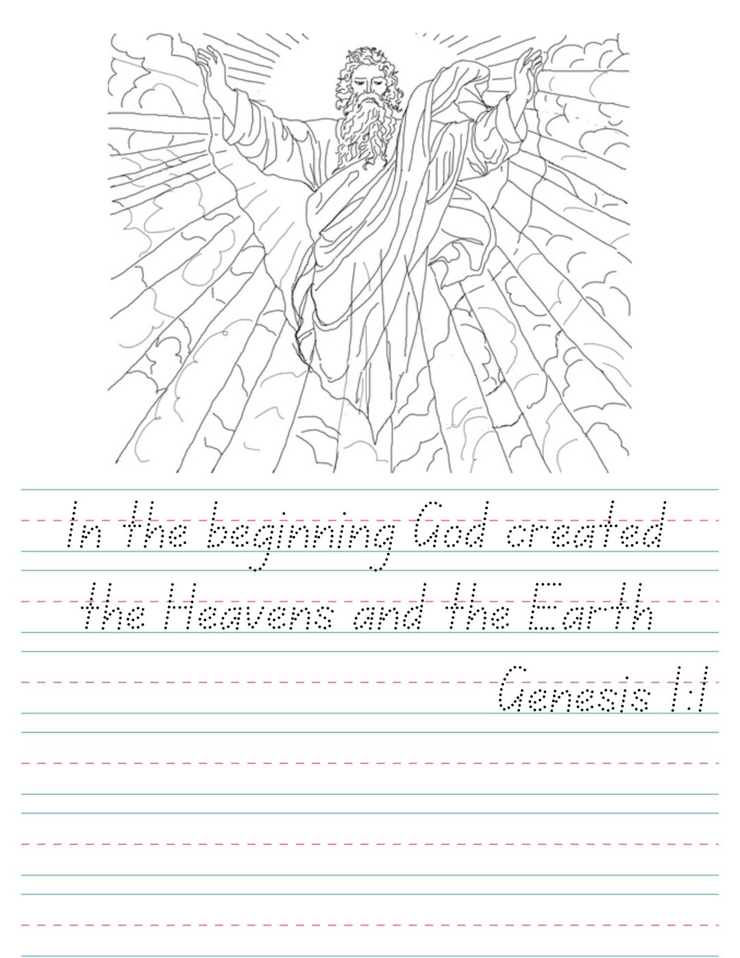 Christian Homeschool Copywork| Printable Bible Verse Bundle| Scripture ...