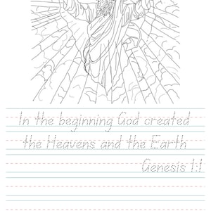 Christian Homeschool Copywork| Printable Bible Verse Bundle| Scripture ...