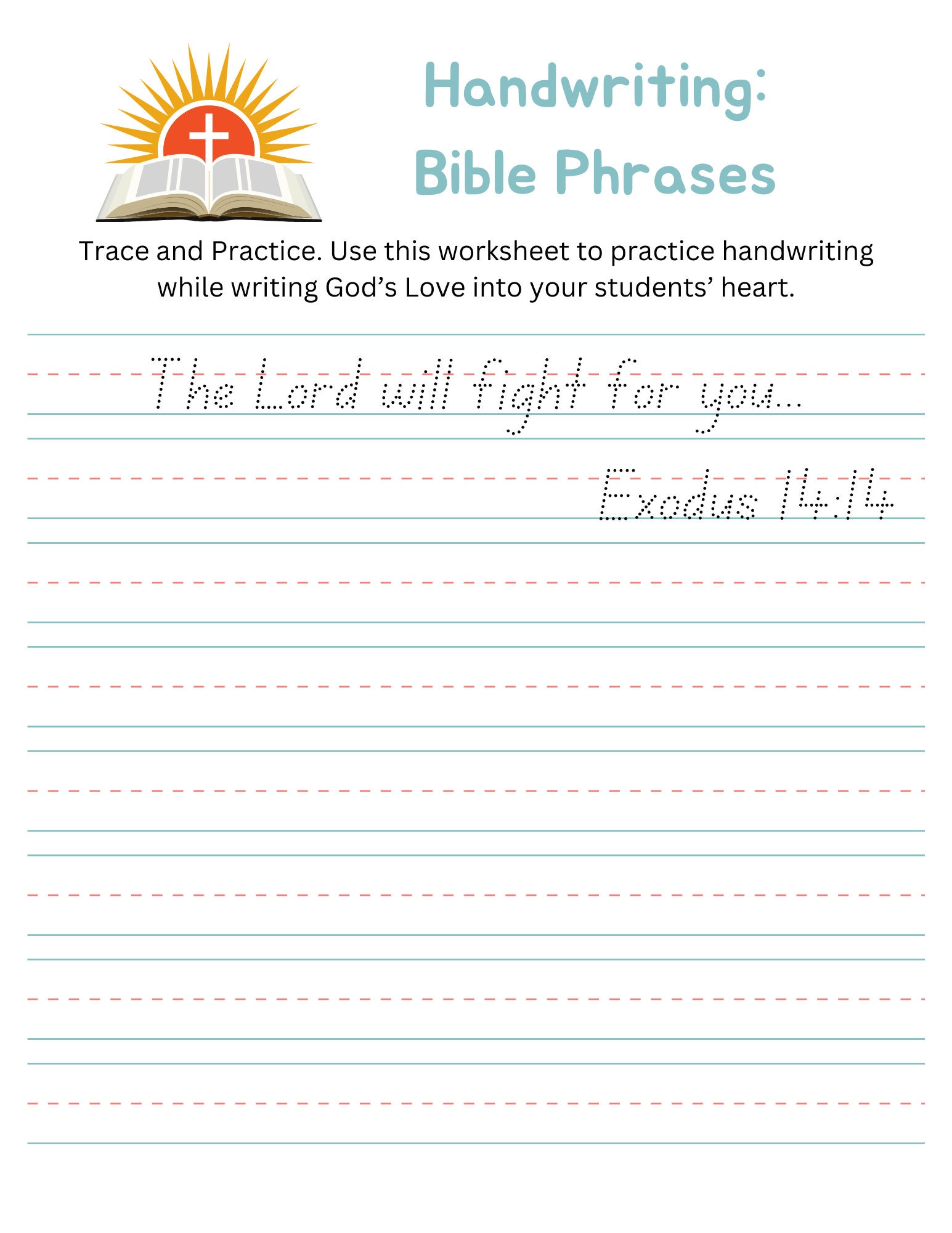 Christian Homeschool Copywork Bundle| PK-1| Printable Bible Verses ...