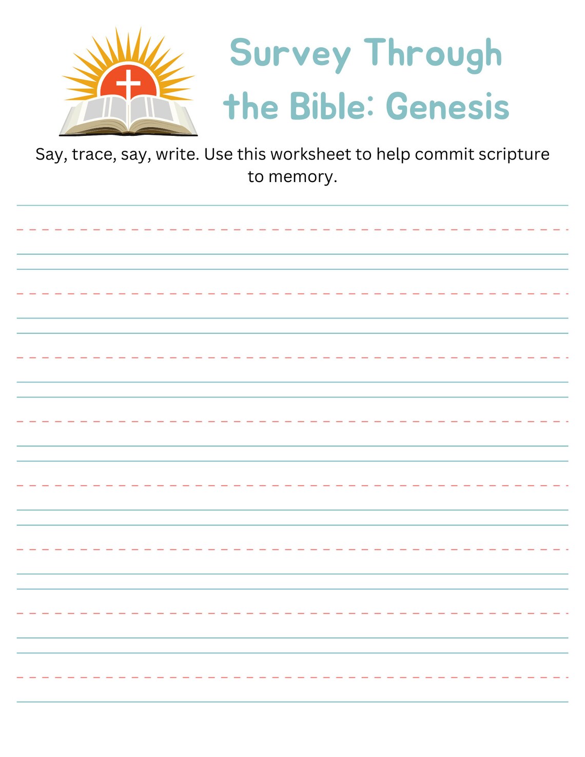 Bible Verse Copywork| Scripture Tracing| Handwriting Practice Bible ...