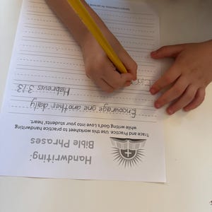 Christian Homeschool Copywork Bundle| PK-1| Printable Bible Verses ...