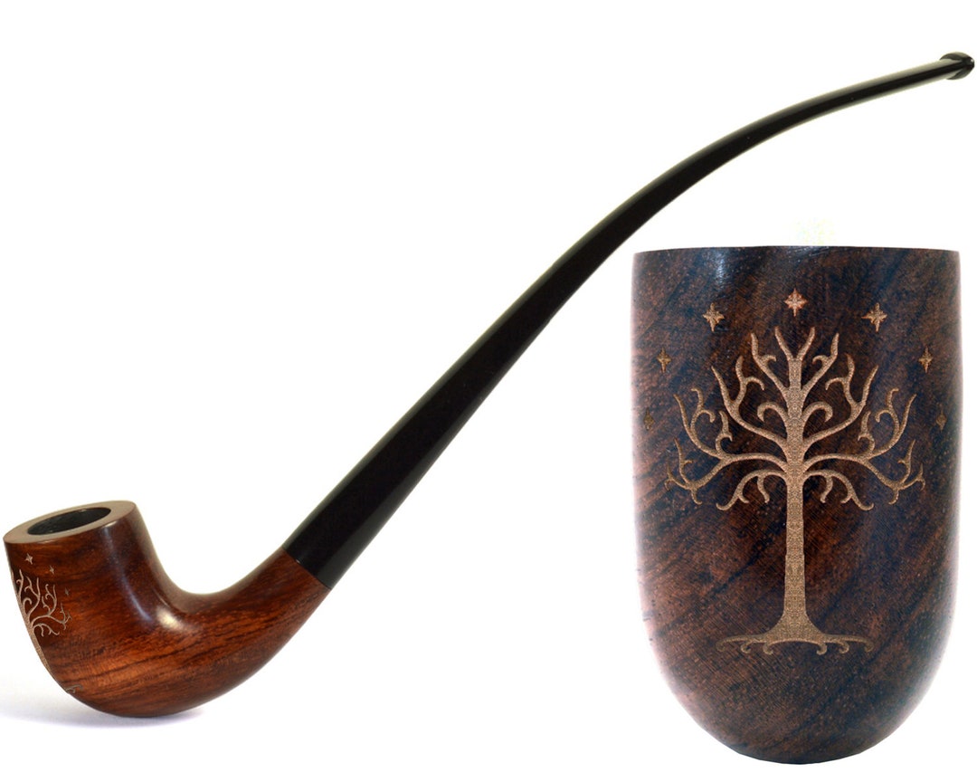 10.2'' Long Tobacco Smoking Pipe Magic Tree, Tolkien 26cm for 9mm ...