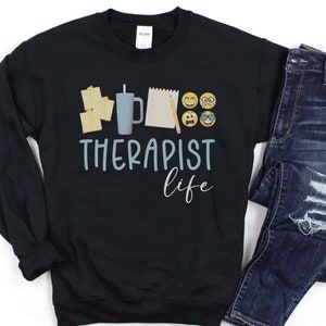 Therapist Shirt Mental Health Awareness Counselor Tshirt Psychologist ...