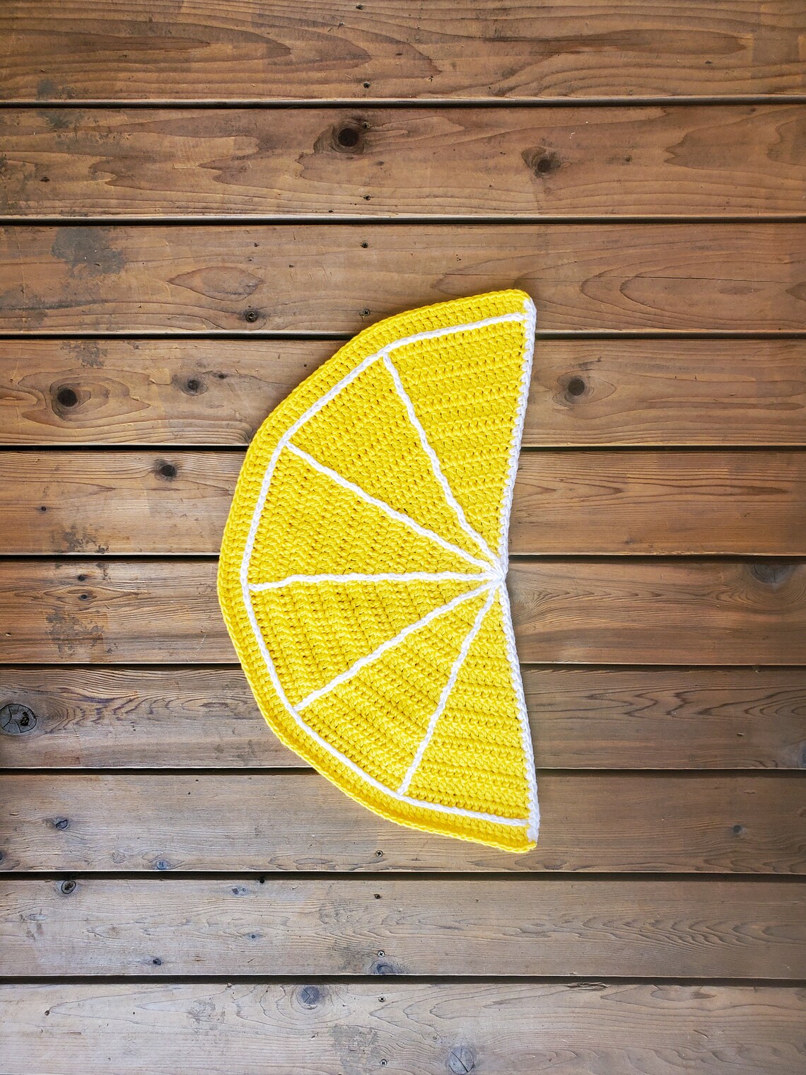 Lemon Rug Crochet Pattern Printable PDF Lemon Crochet Pattern - Etsy