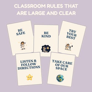 Space Classroom Decor Bundle, Editable Space Classroom Theme, Printable ...