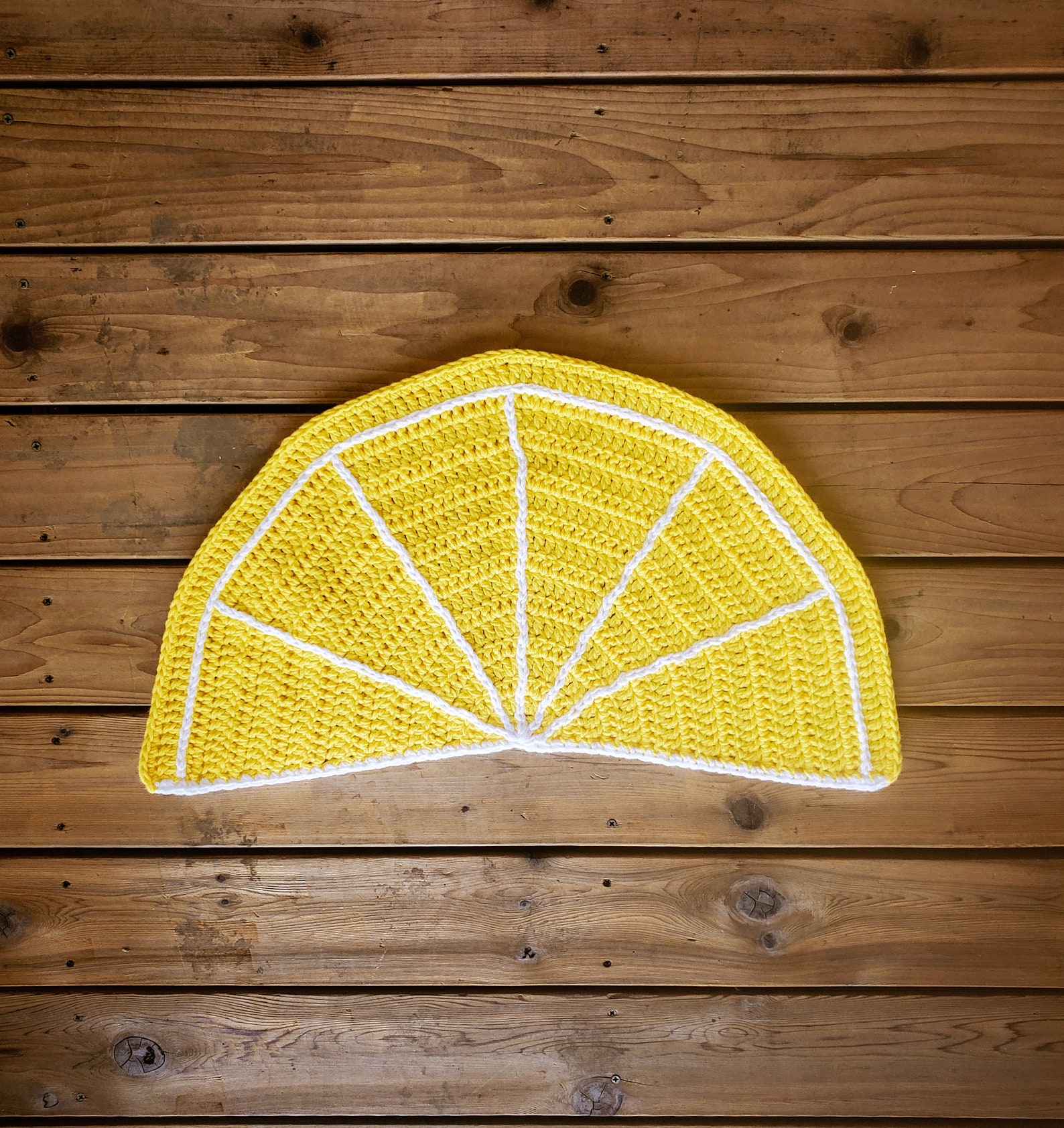 Lemon Rug Crochet Pattern Printable PDF Lemon Crochet Pattern - Etsy