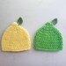 Lemon Hat Baby Lemon Hat Hand Knit Baby Hat Newborn Knit Hat - Etsy