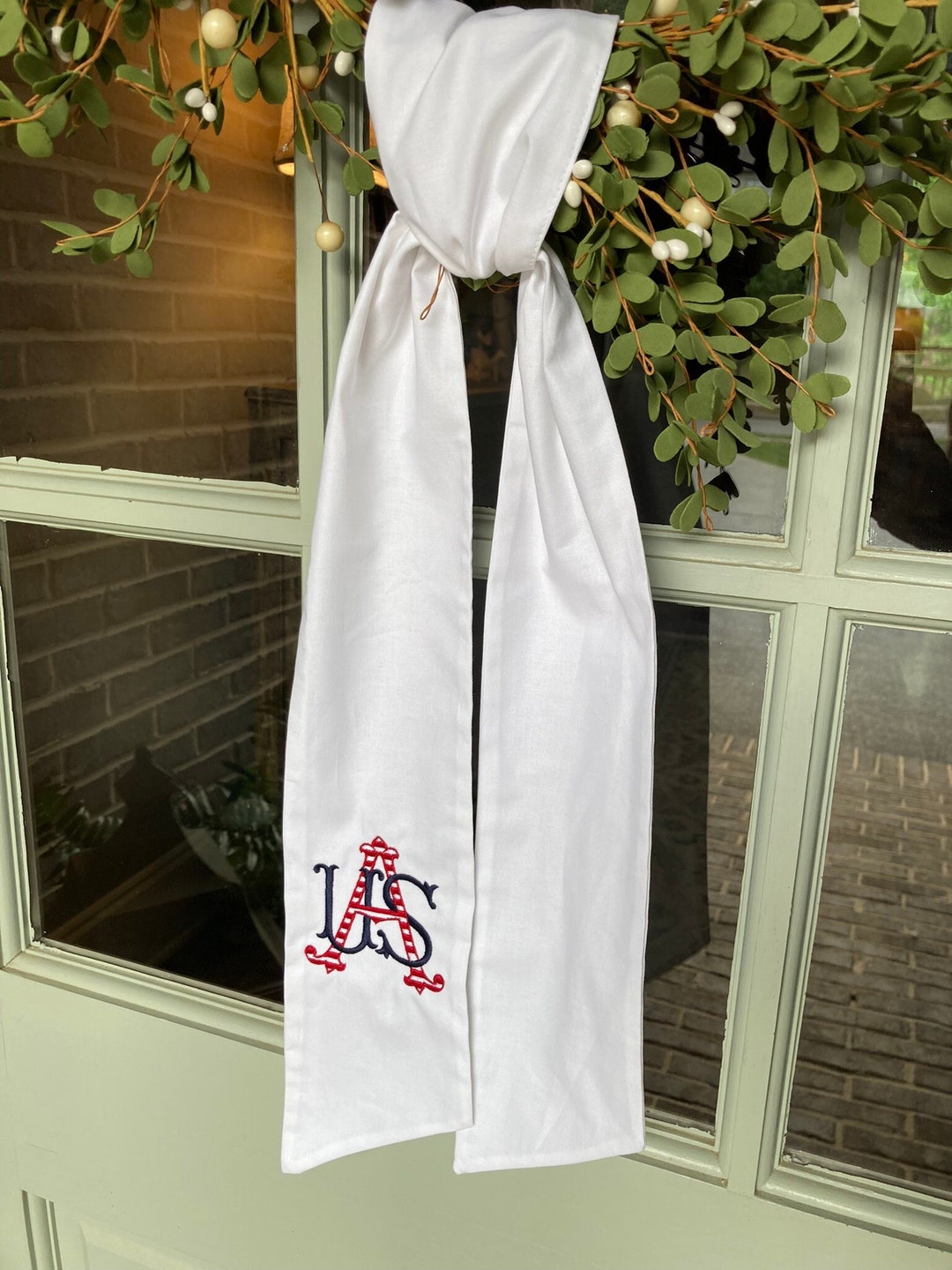 Patriotic Wreath Sash, Fourth of July Wreath Sash - Etsy