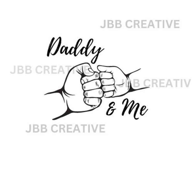 Daddy and Me SVG - Etsy