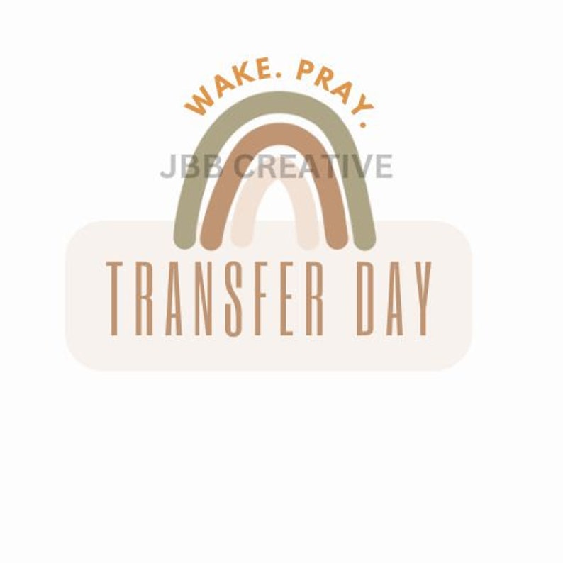 Transfer Day SVG, Ivf Svg, Ivf Mama, Invitro, Infertility Svg - Etsy