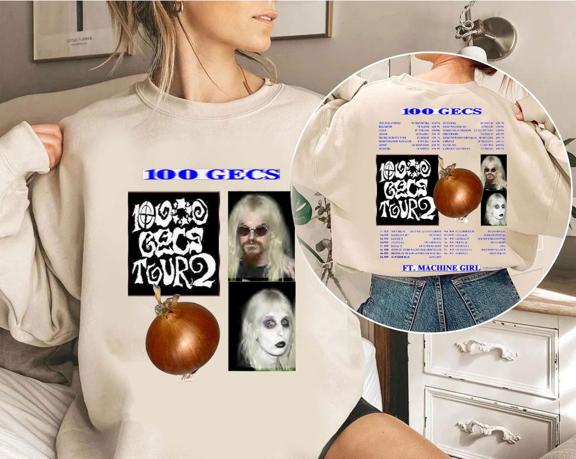 100 Gecs Tour Concert 2023 Shirt, 100 Gecs Shirt, 100 Gecs Tour Shirt ...