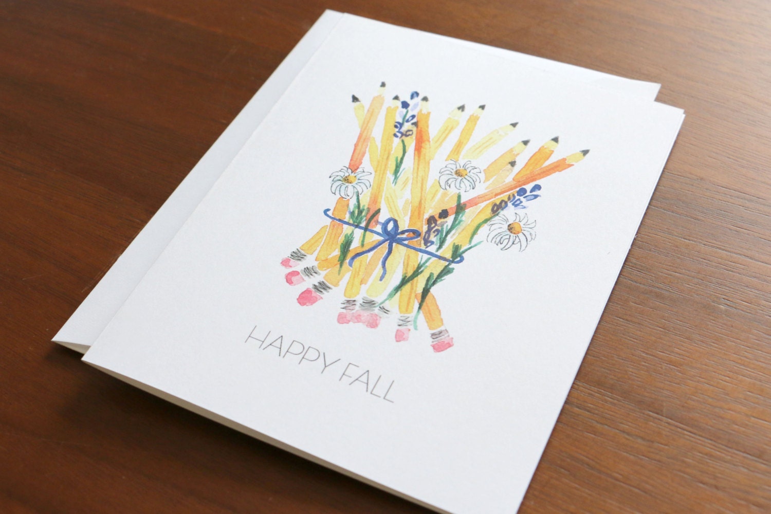 Happy Fall conjunto de 6 tarjetas plegables sobres - Etsy España