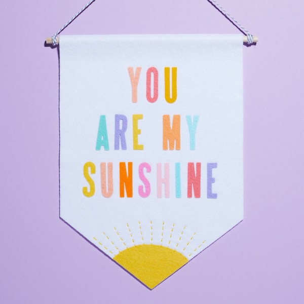 Sunshine Banner - Etsy