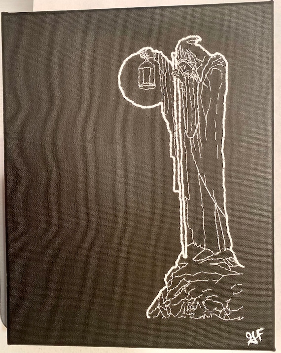 The Hermit-tarot Card/led Zeppelin Album Cover | Etsy