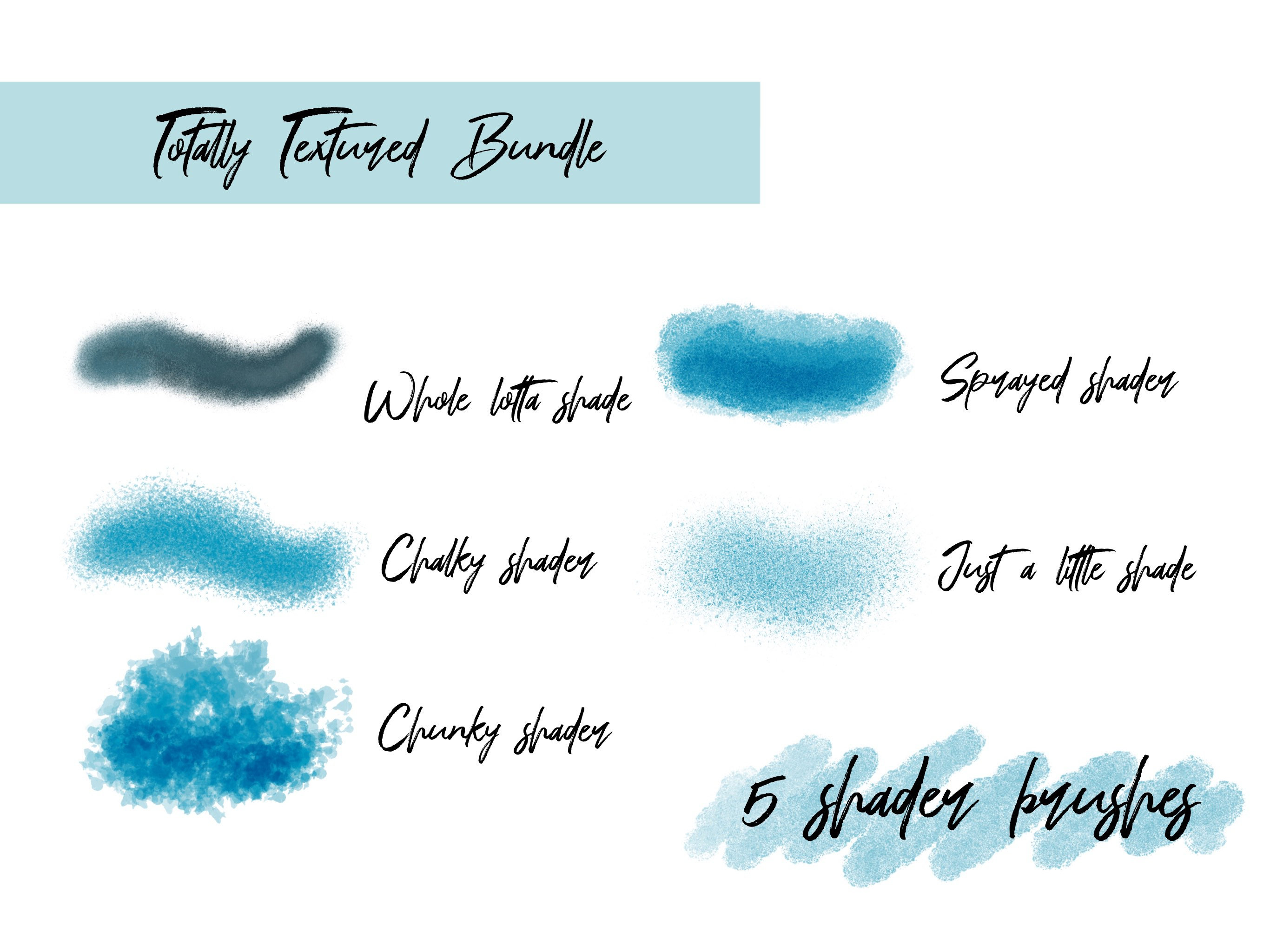 Totally Textured Procreate Texture Brush Bundle Bonus: - Etsy