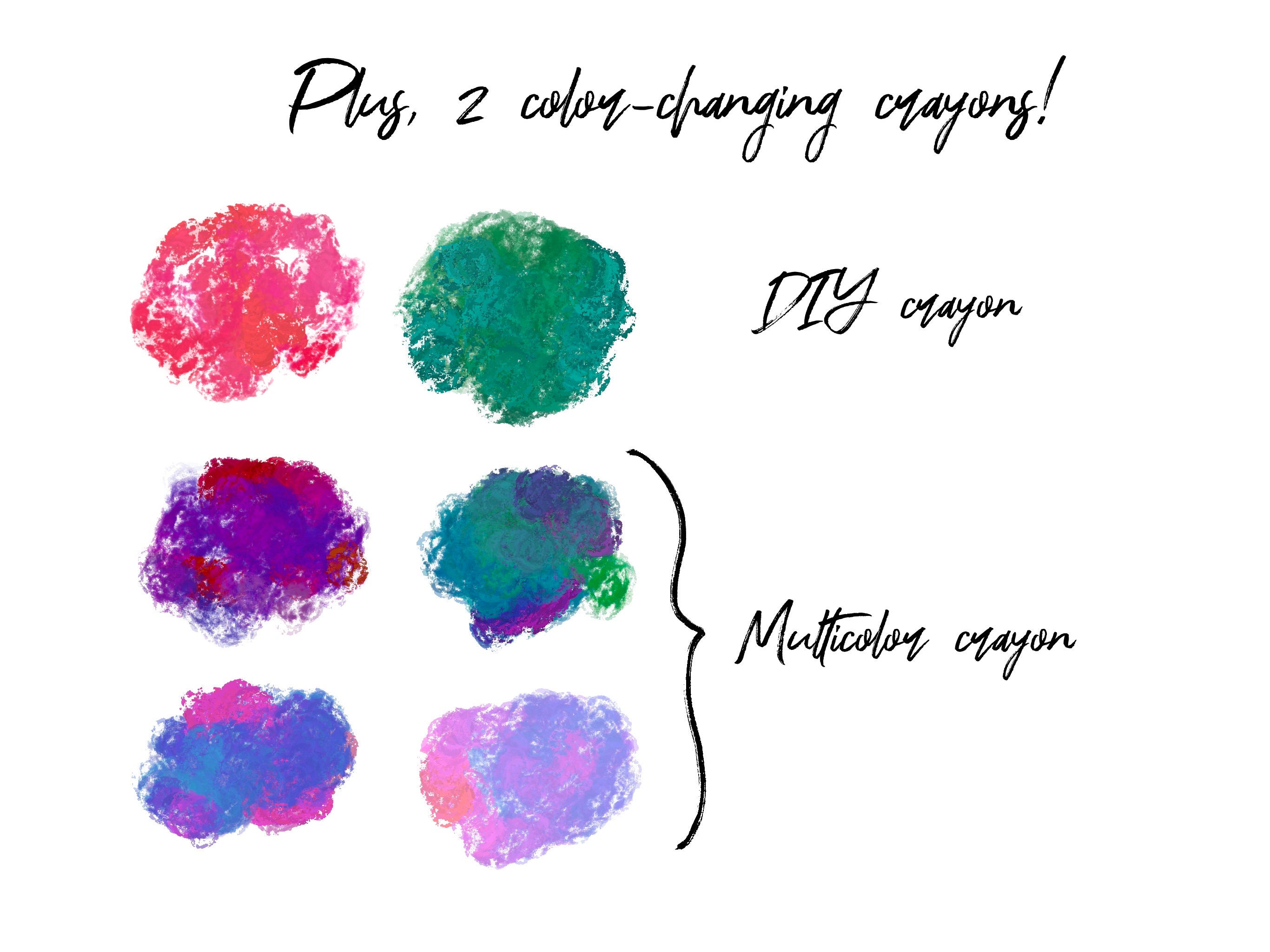 Basic Box O' Crayons With BONUS Coloring Pages Procreate, Digital Brush ...