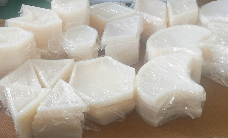 Concrete rectangle Coaster Molds Silicone Tray Molds Cement | Etsy