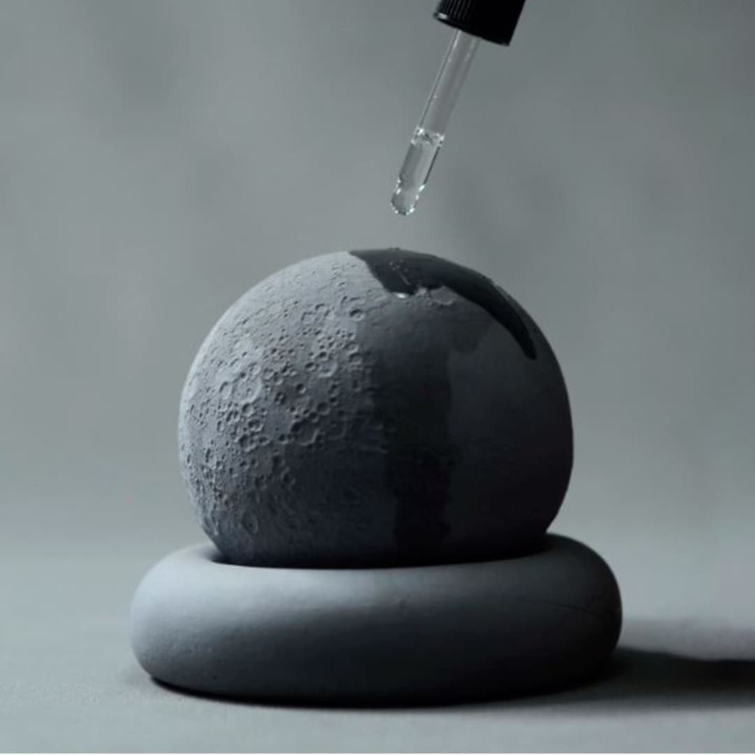 Moon Aroma Diffuser Concrete Mold With Tray: Silicone Aromatherapy Ball ...