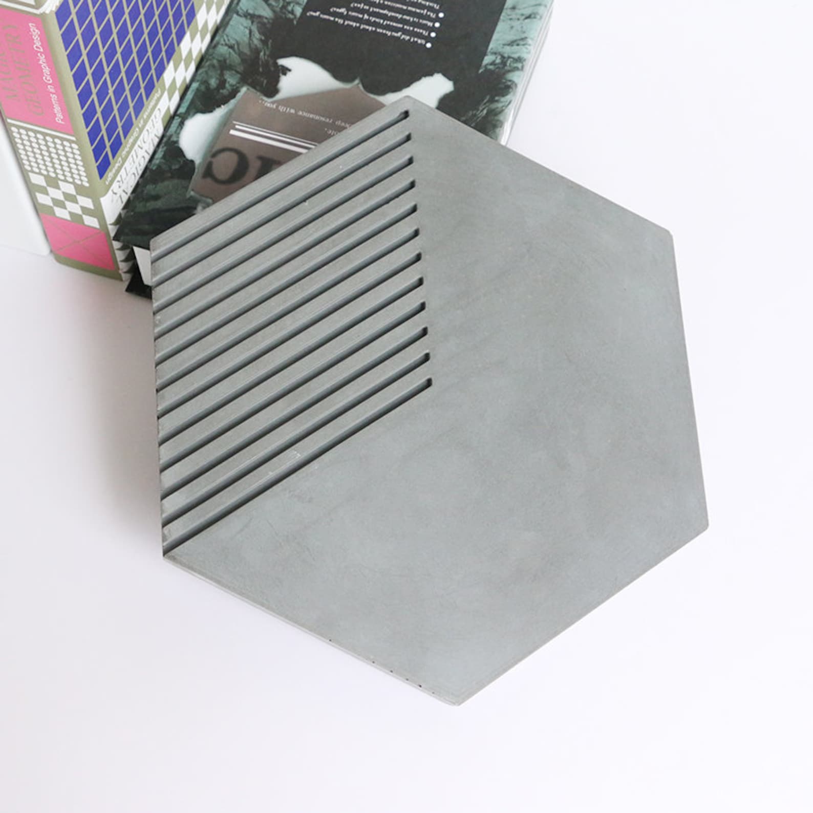 Hexagon concrete tiles molds silicone cement brick wall molds | Etsy