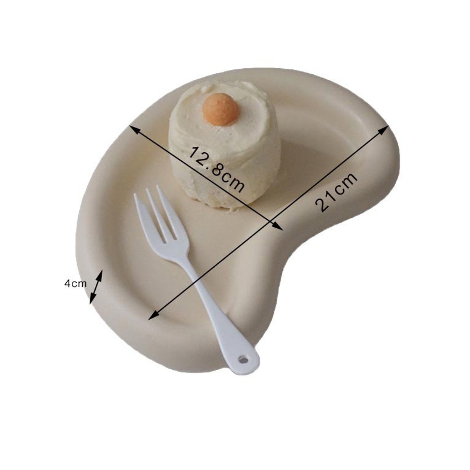 Cement Plate Mold Concrete Coaster Molds Round Tray Molds | Etsy