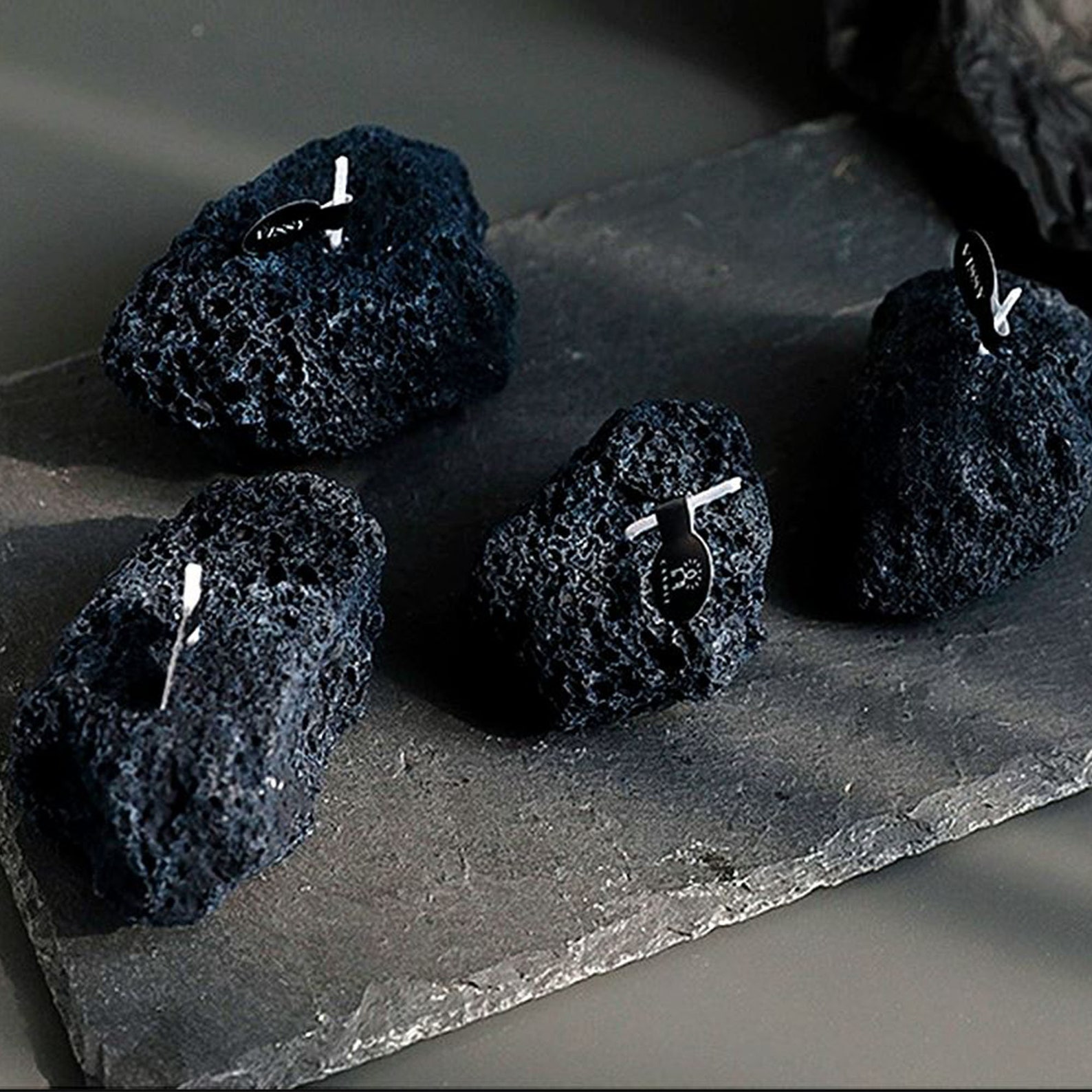 Meteorite Candle Silicone Mold: Space Decor Ornament - Etsy