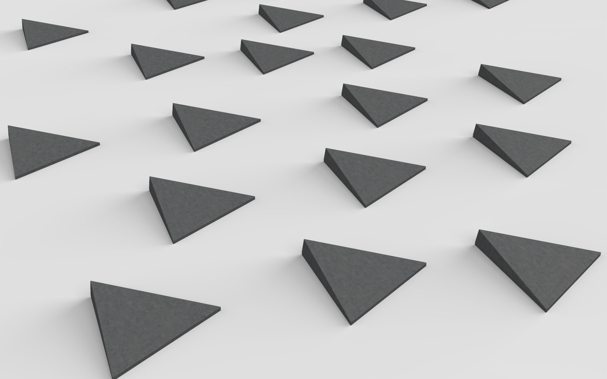 Triangle Cement Wall Brick Molds Concrete Plaster Background - Etsy