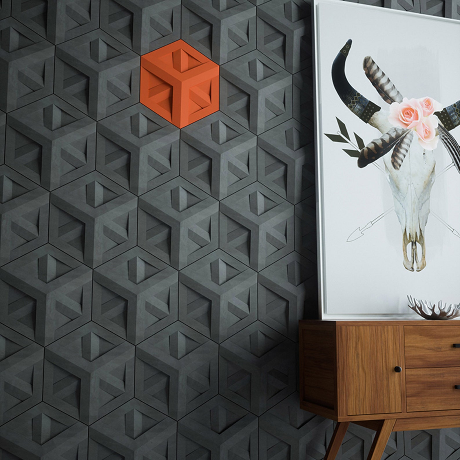 Concrete Mold for Wall Brick Home Decoration Ornaments | Etsy