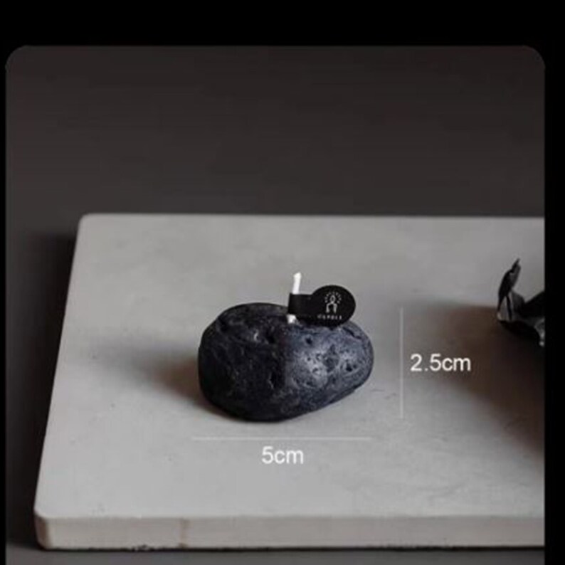 Meteorite Candle Silicone Mold: Space Decor Ornament - Etsy