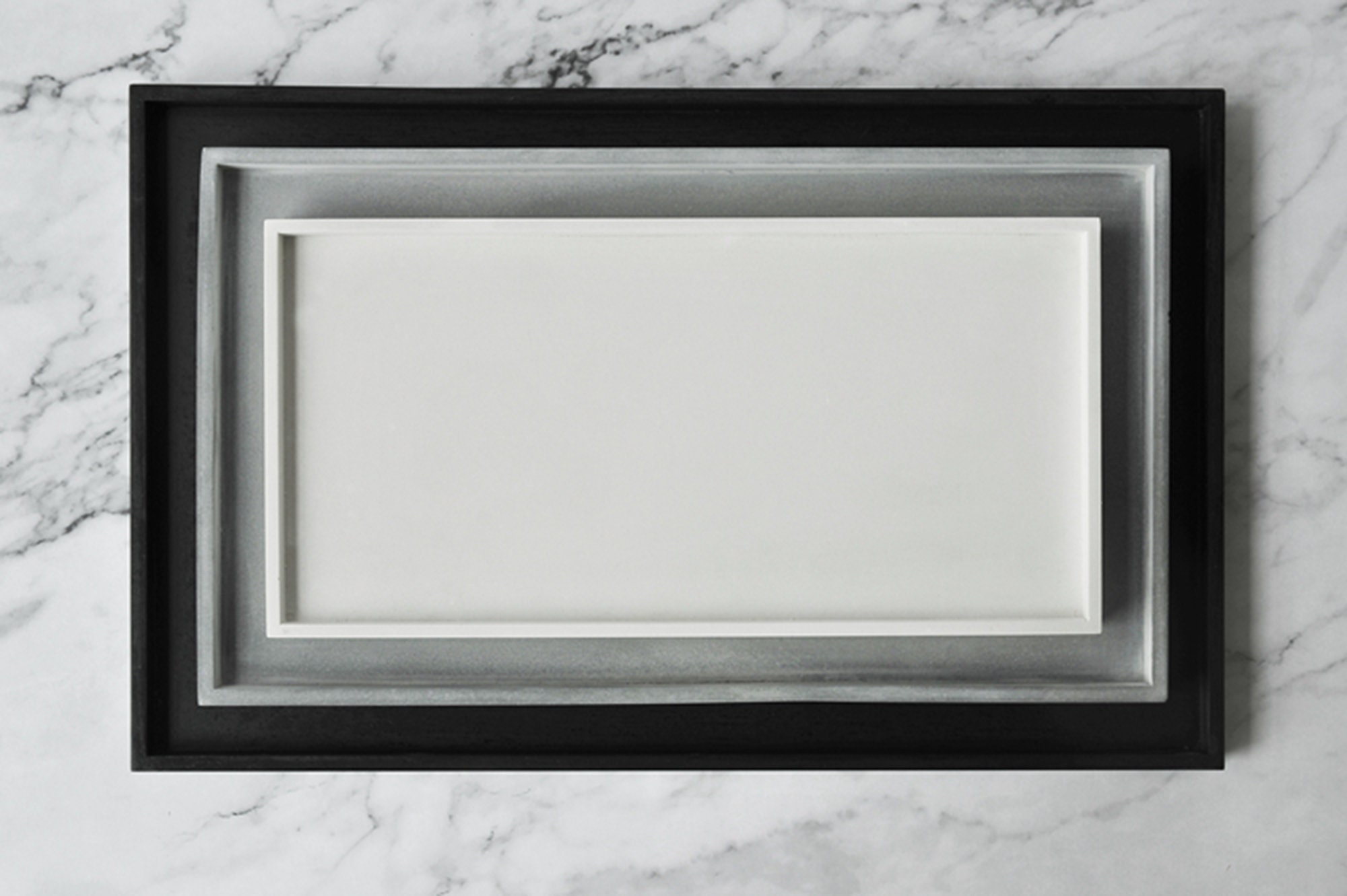 Concrete Rectangle Coaster Molds Silicone Tray Molds Cement - Etsy UK