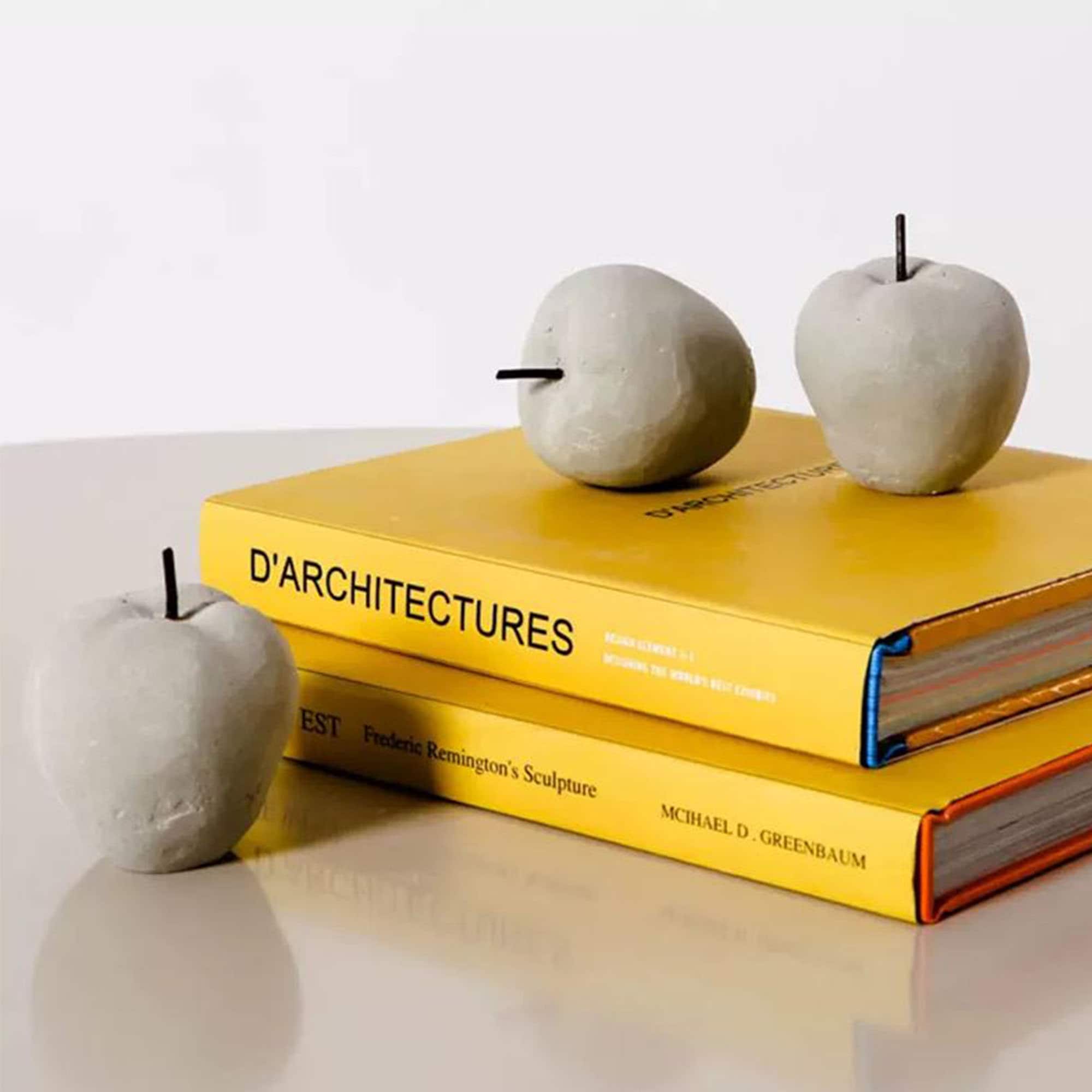 Apple Pear Cement Mold: DIY Concrete Fruit, Gypsum Decor - Etsy