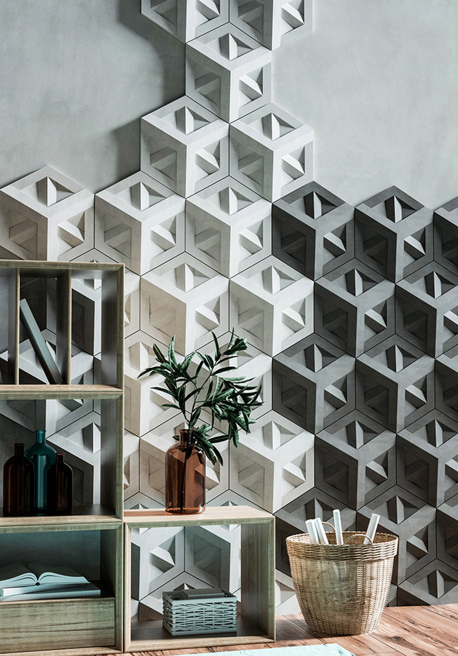 Concrete Mold for Wall Brick Home Decoration Ornaments - Etsy