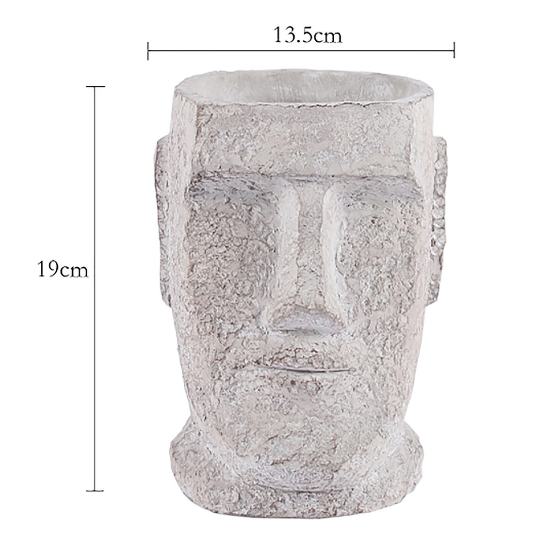 Cement Flowerpot Mold Nordic Style Creativity Portrait Pot - Etsy