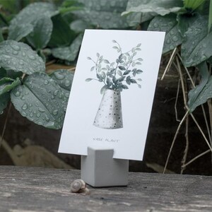 Cement Photo Clip Mold Business Card Holder Molds Message Folder Base ...