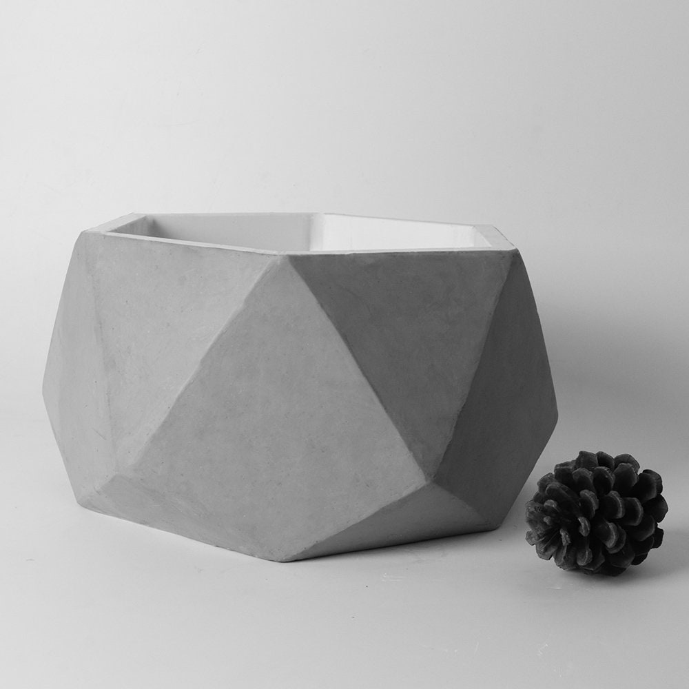 Large Concrete Planter Molds Silicone Flower Pot Molds Garden - Etsy UK