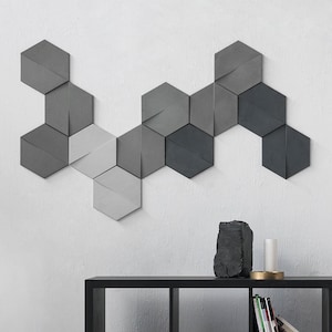 Hexagonal Wall Brick Molds Cement Mold Wall Tile Molds - Etsy
