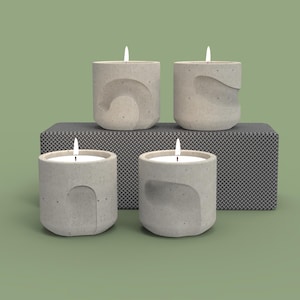 Graffiti Style Silicone Candle Cup Mold: Concrete Candle Jar Maker - Etsy