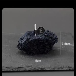 Creative Cool Space Meteorites Shape Candle Silicone Mold Scented ...