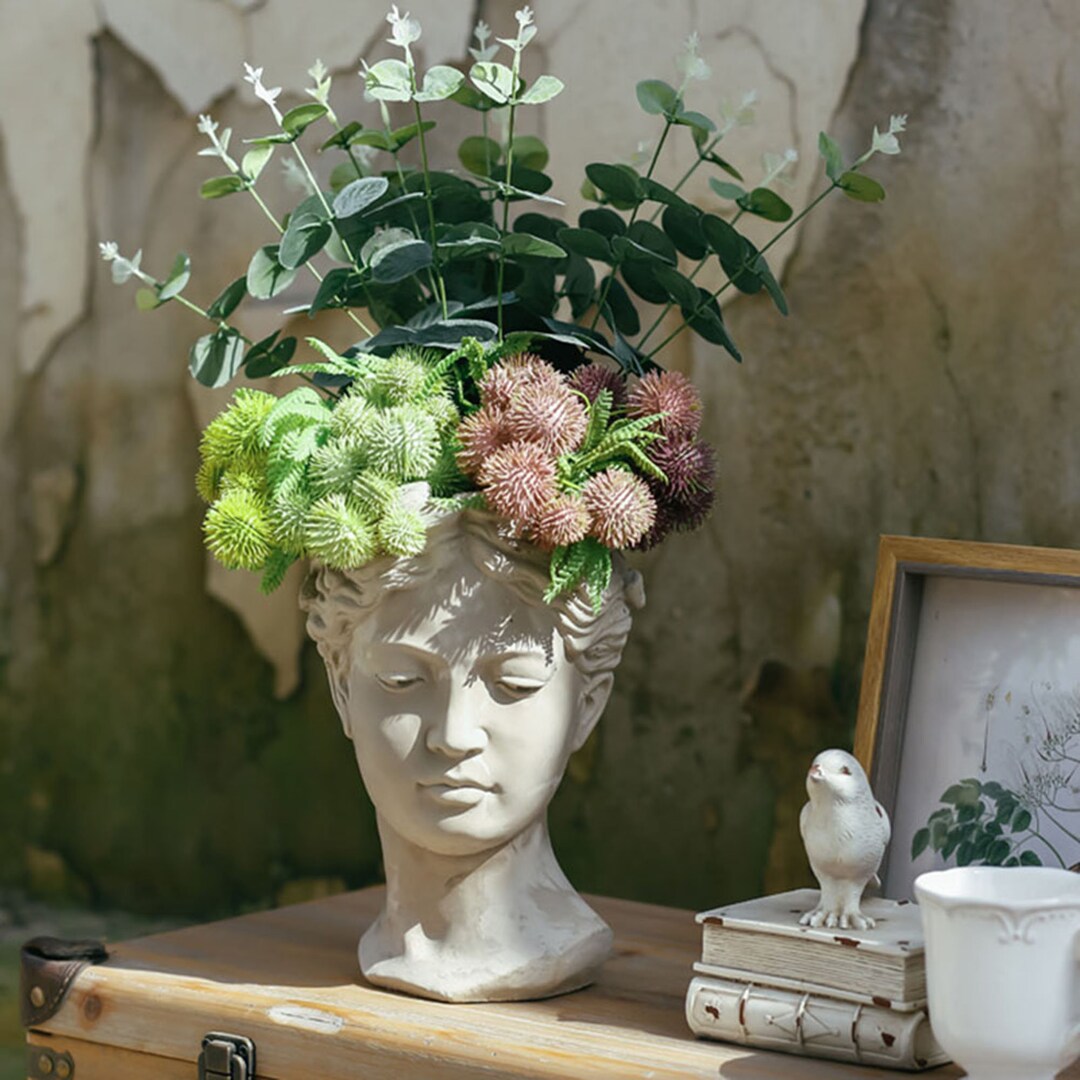 Venus Statue Planter Mold: Nordic Goddess Silicone Cement Flower Pot - Etsy