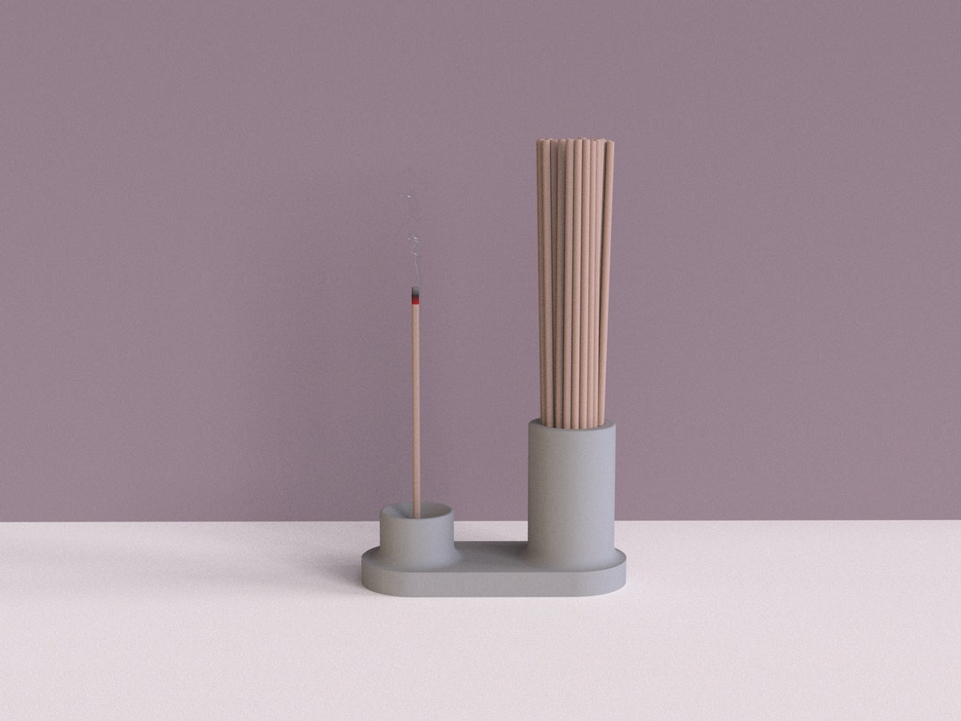 Silicone Incense Stick Holder Molds: DIY Concrete Resin Molds - Etsy