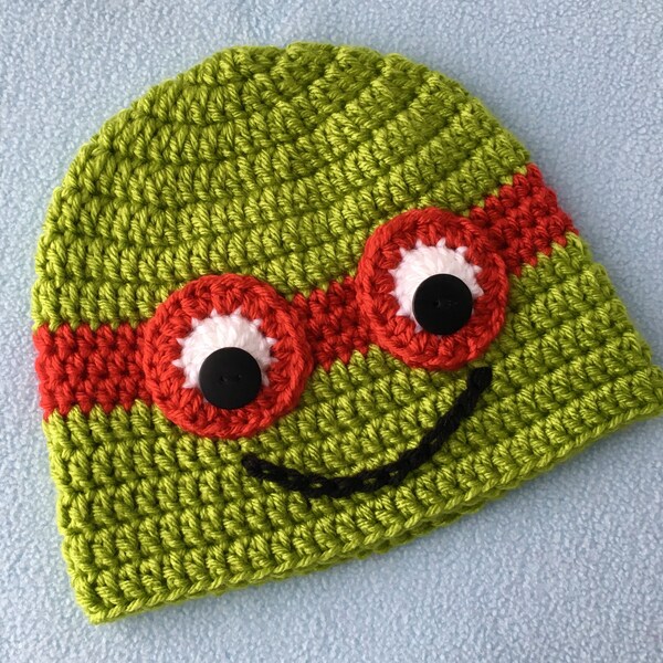 Ninja Turtle Hat - Etsy