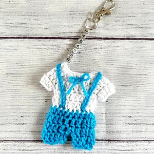 Cute Baby Shower Mini Dress Keychain/bag Charm, Party Favor/return Gift ...