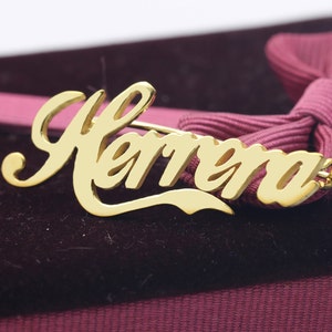 Gold Custom Name Pin, Name Cut Out Brooch,personalized Nameplate Pin ...