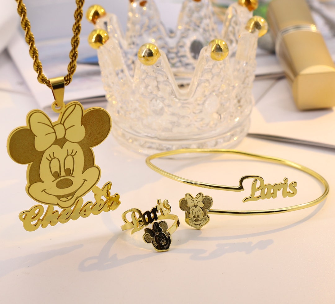 Cute Baby Minnie Mouse Jewelry Set, Custom Jewelry for Kids ...