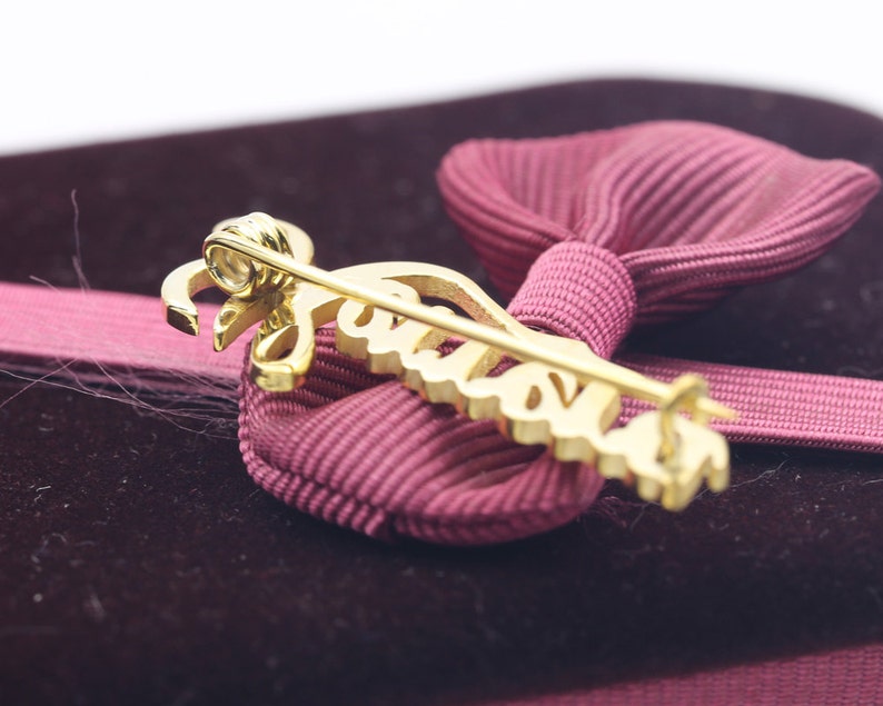 Gold Custom Name Pin Name Cut Out BroochPersonalized | Etsy