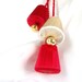 Mod Red and White Satin Door Bells Christmas Holiday Decoration - Etsy