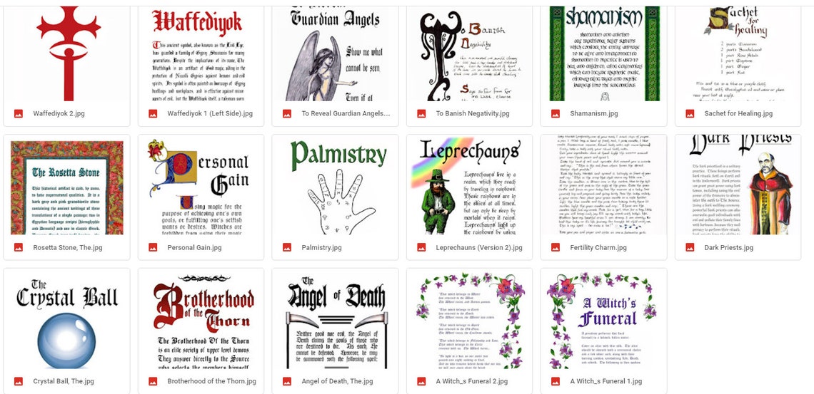 CHARMED BOOK of SHADOWS Complete 736 Pages Pdf Digital - Etsy