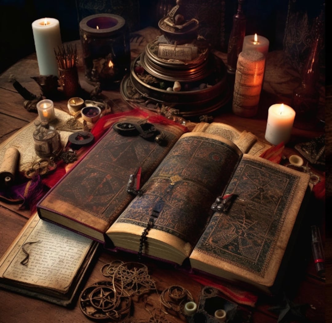 BOOK OF SPELLS, 51 Most Powerful Spells, Wicca Magick, Witchcraft Magic ...
