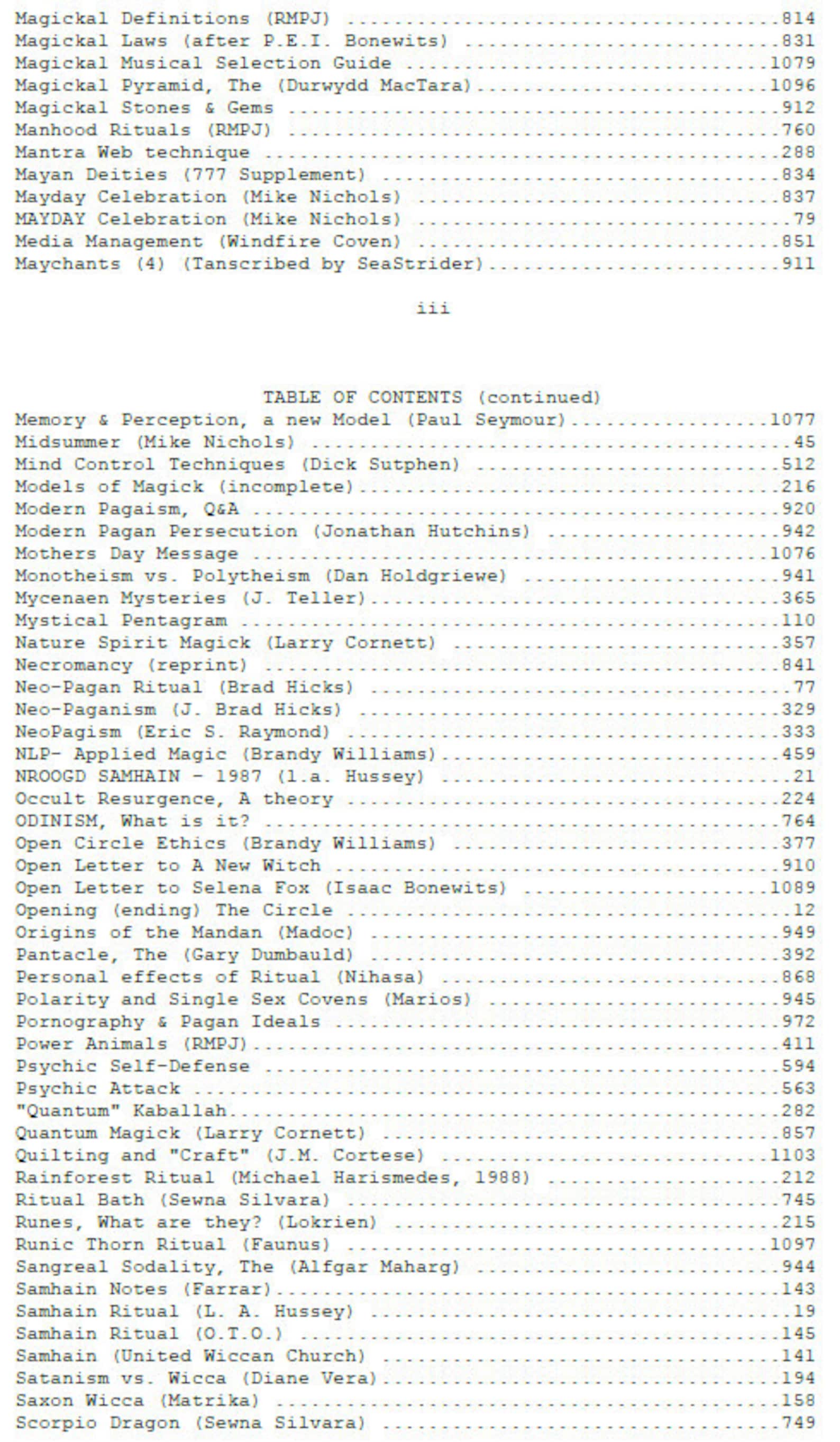 COMPLETE BOOK of SHADOWS Full 2840 Pages Pdf Digital Grimoires ...