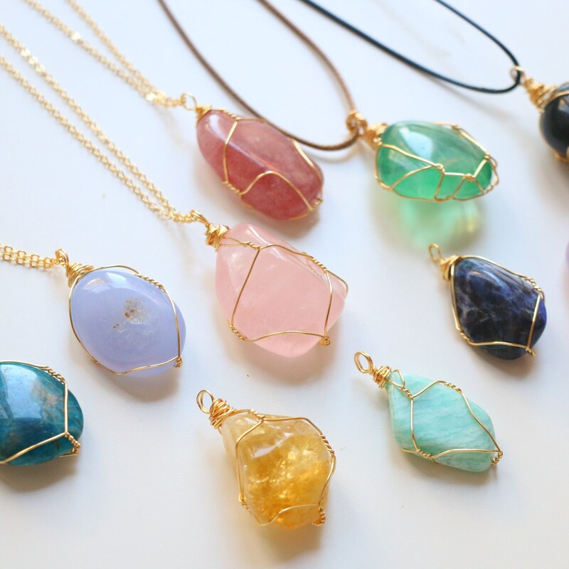 Crystal Pendants - Etsy